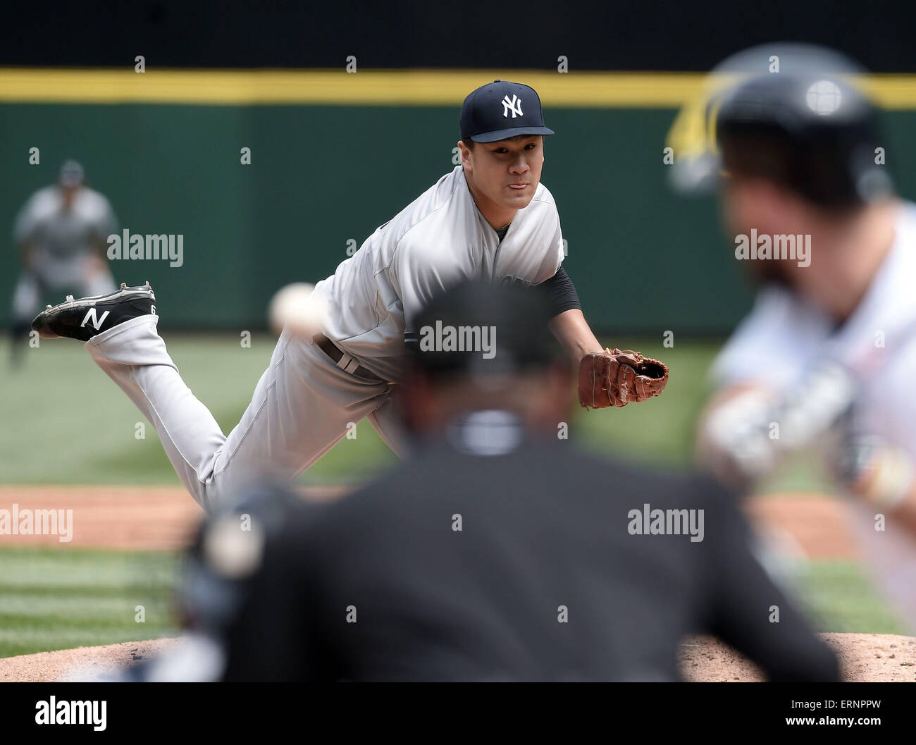 Seattle, USA. 3rd June, 2015. Masahiro Tanaka (Yankees) MLB : New York ...