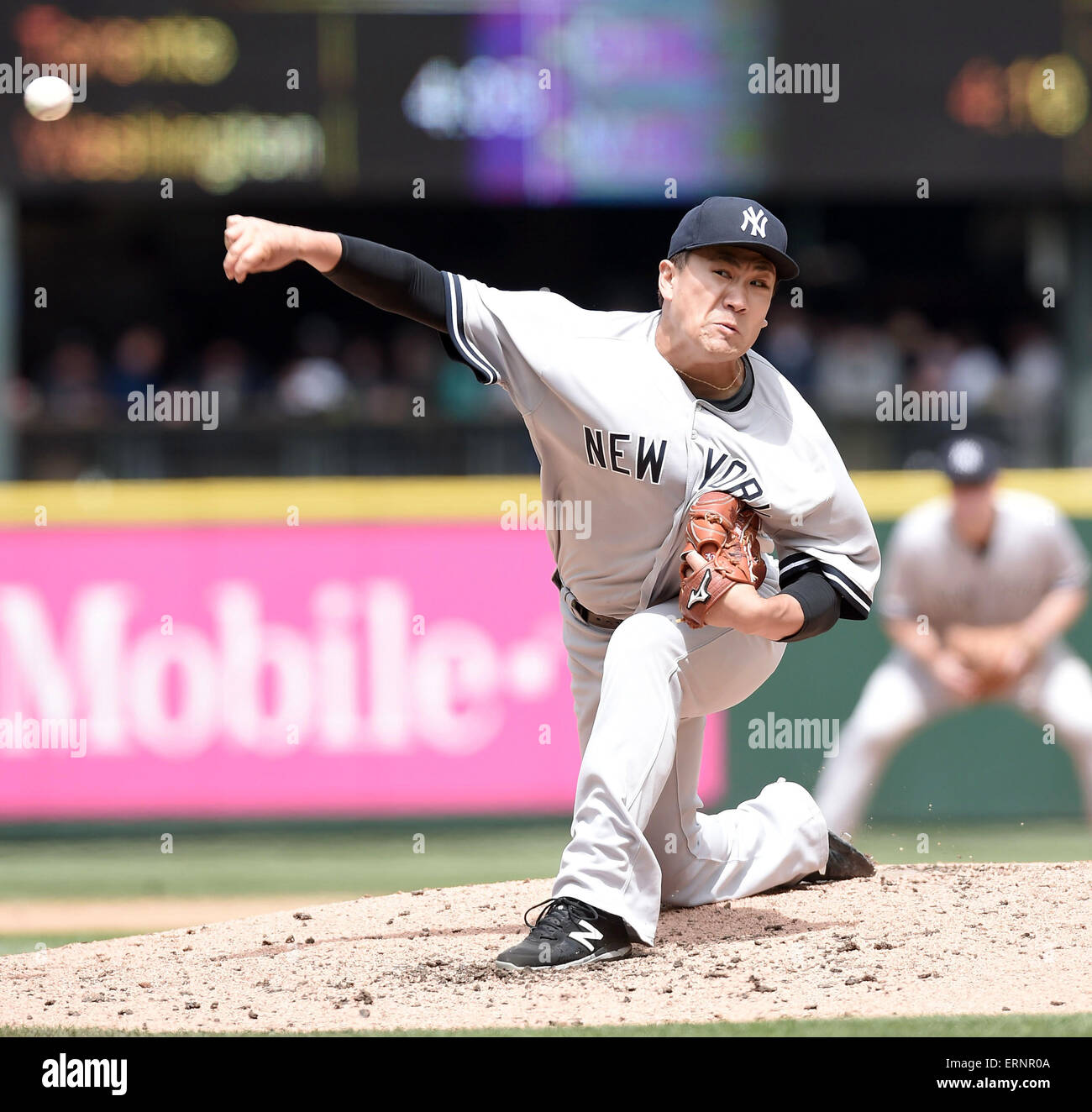 Seattle, USA. 3rd June, 2015. Masahiro Tanaka (Yankees) MLB : New York ...