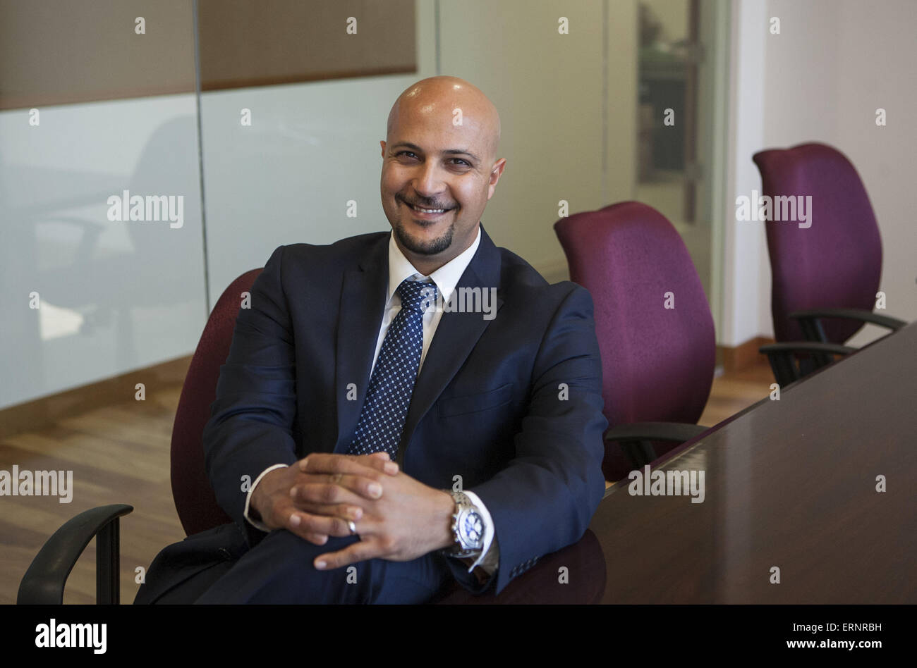 Los Angeles, California, USA. 11th May, 2015. Anoush Hakimi, chief ...