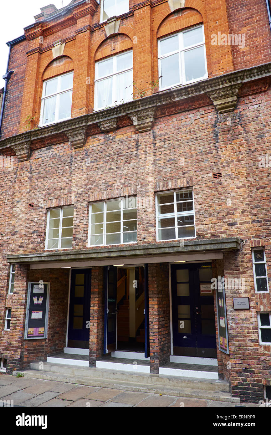 Assembly Rooms Theatre, North Bailey Durham UK Stock Photo - Alamy