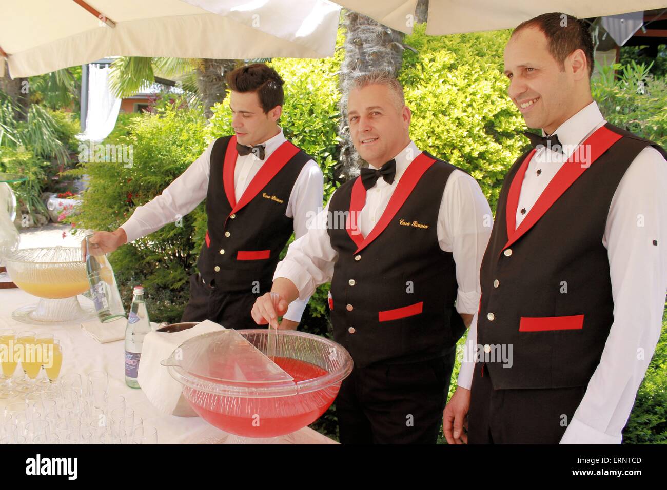 waiters at work Stock Photo - Alamy