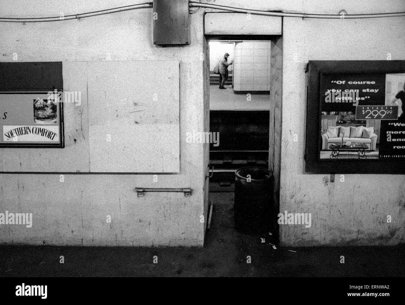 Chicago, IL, 22-Feb-1997: Down at the Blue line subway/"Chicago ...
