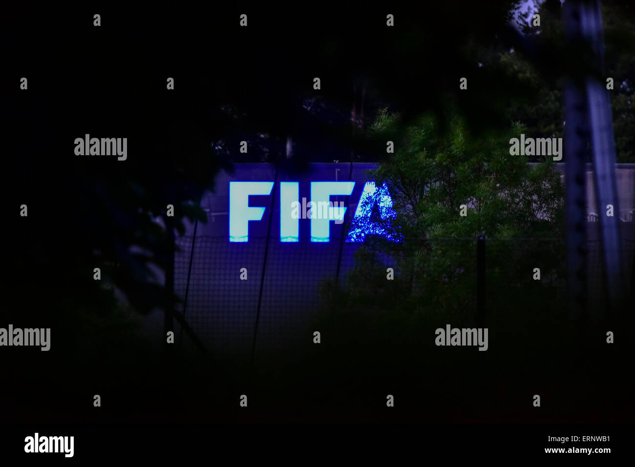 Fifa headquarters building night hi-res stock photography and images ...