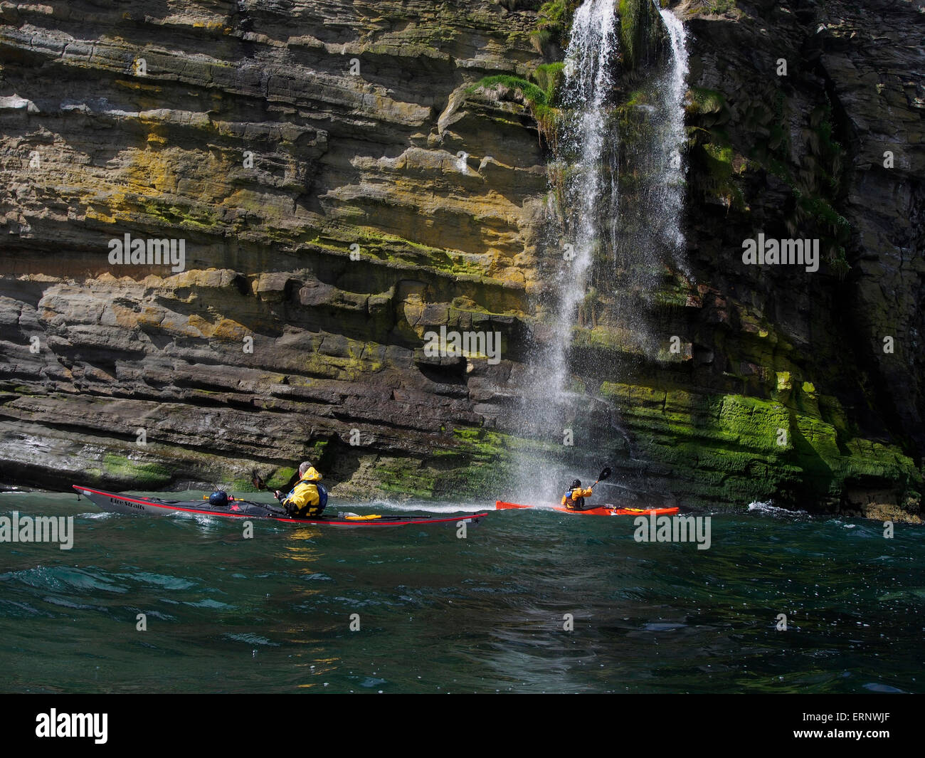 Kayak waterfall hi-res stock photography and images - Alamy