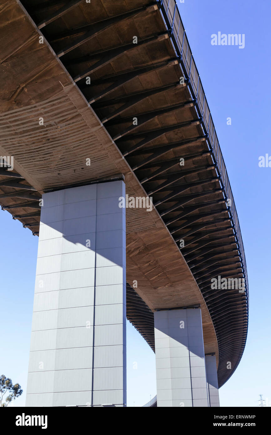 Westgate Bridge seen from Westgate Park, Port Melbourne, Melbourne ...