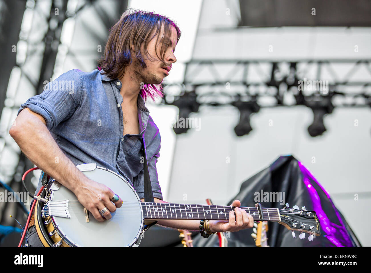 Detroit, Michigan, USA. 5th June, 2015. BROTHERS OSBORNE performs at ...