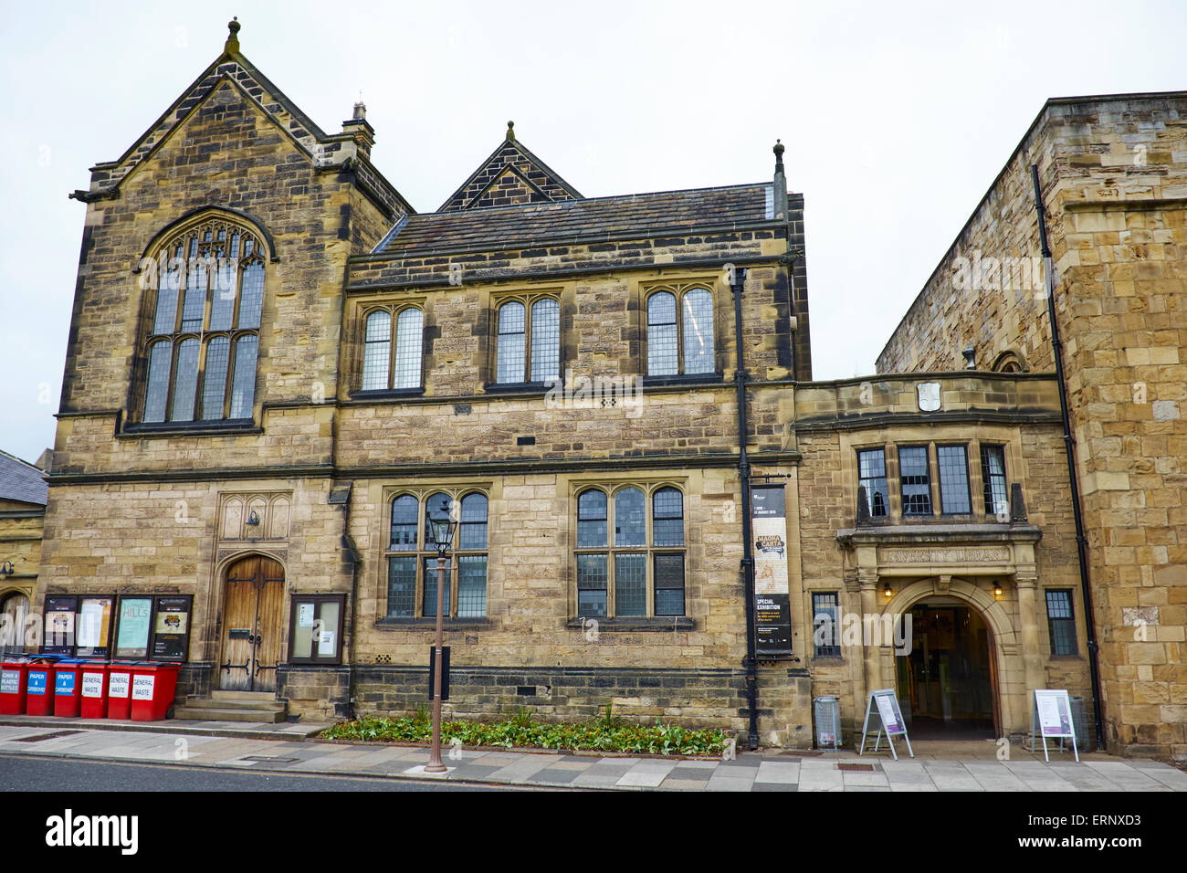 Palace Green Library Durham UK Stock Photo - Alamy