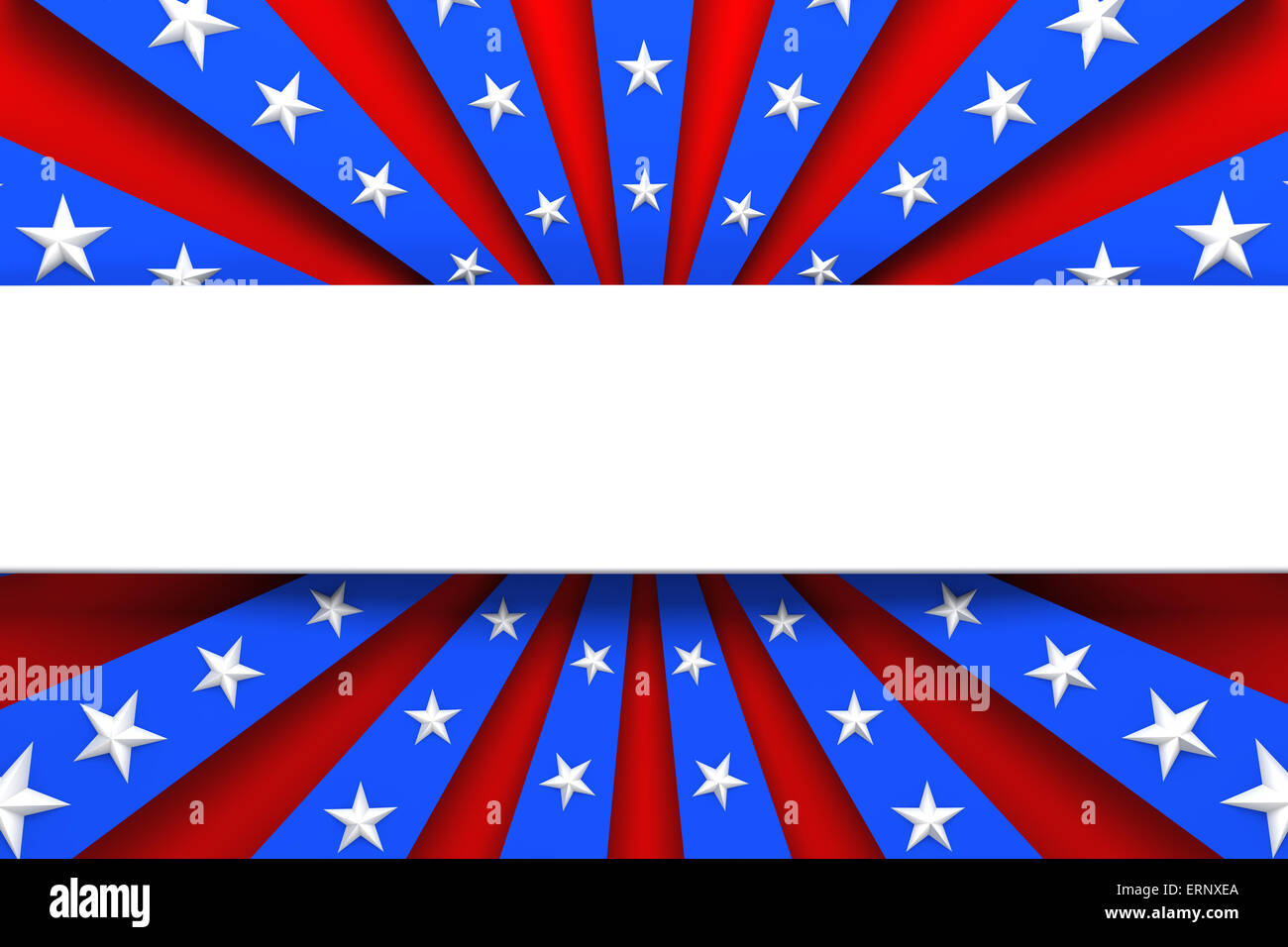 Vintage Red White And Blue Background