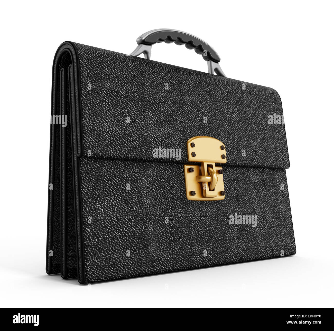 Briefcase isolated on white background Stock Photo - Alamy