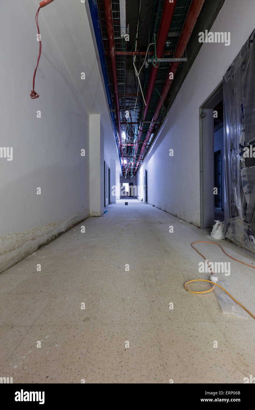 kind of space in which construction works are Stock Photo - Alamy