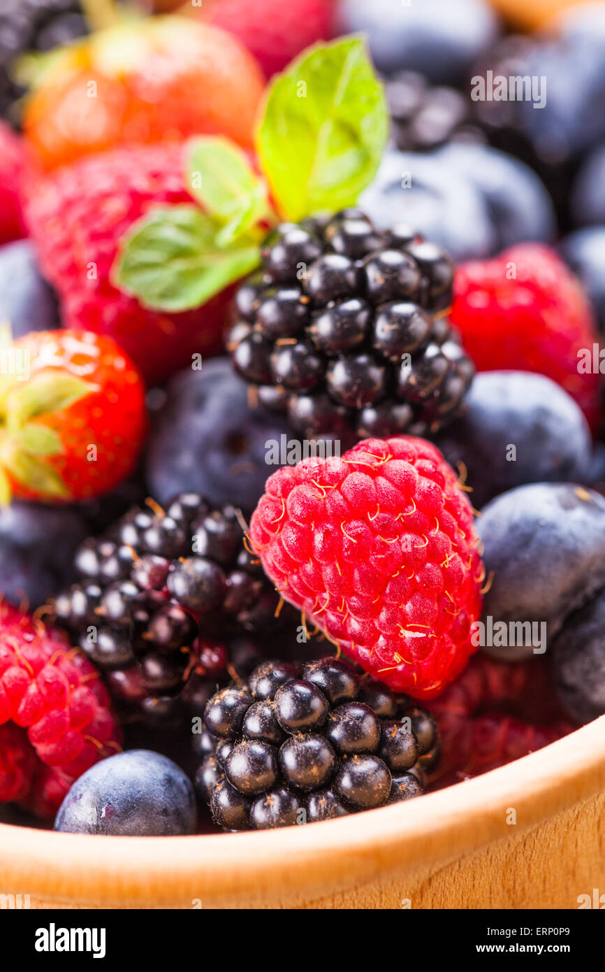Berries close up Stock Photo - Alamy