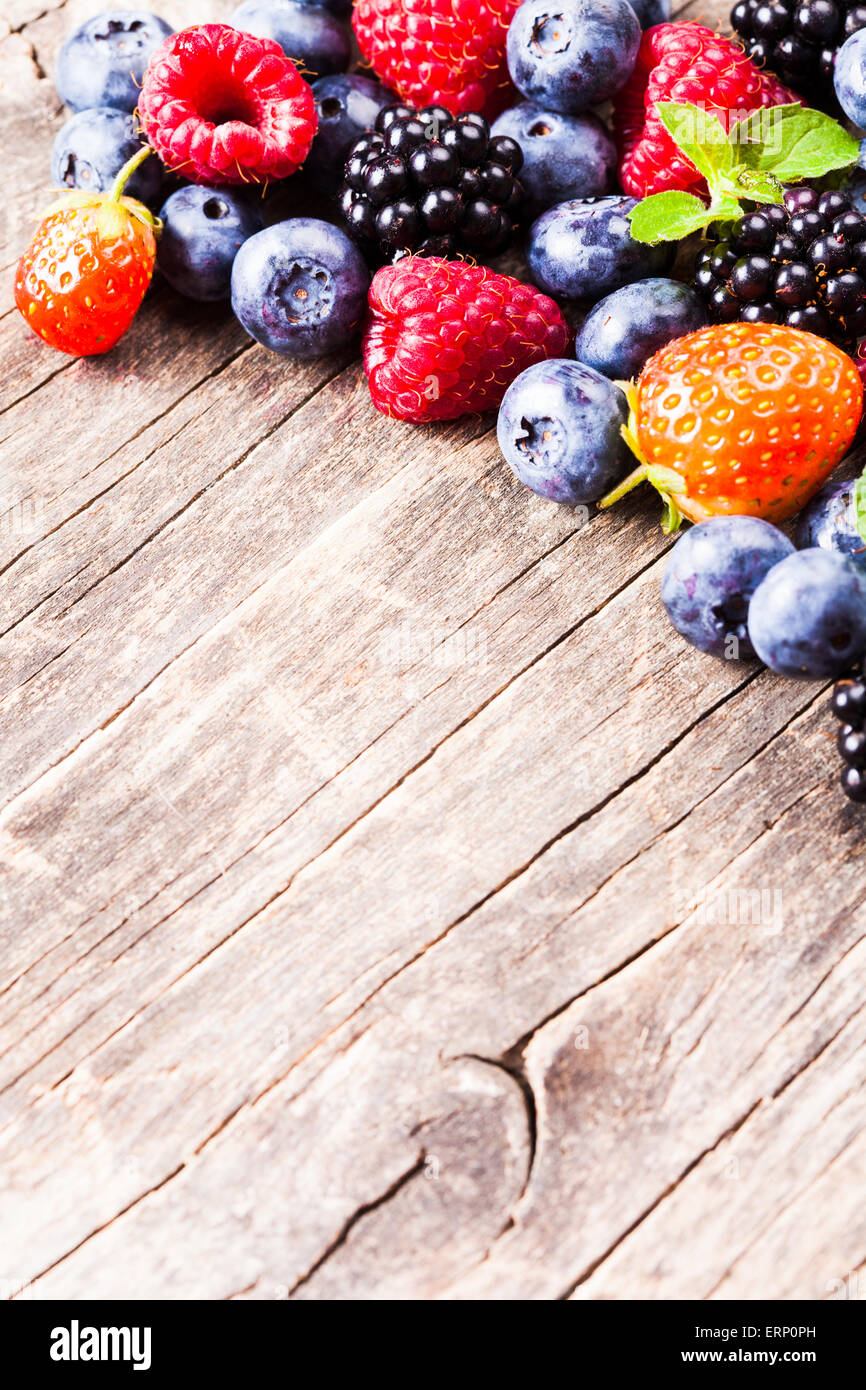 Berries close up Stock Photo - Alamy