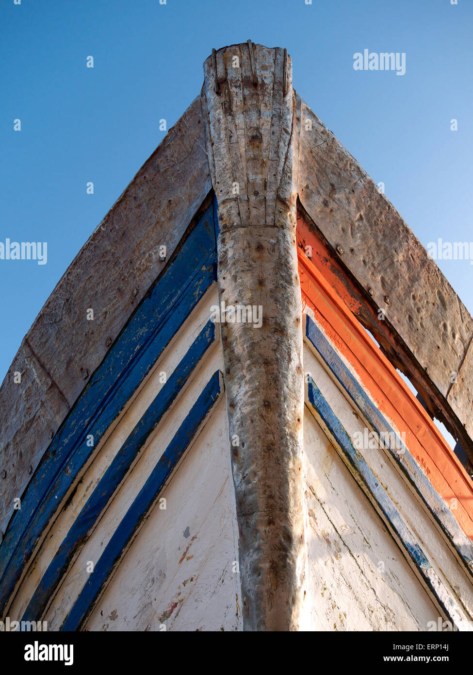 ship`s bow of a fishing vessel Stock Photo - Alamy