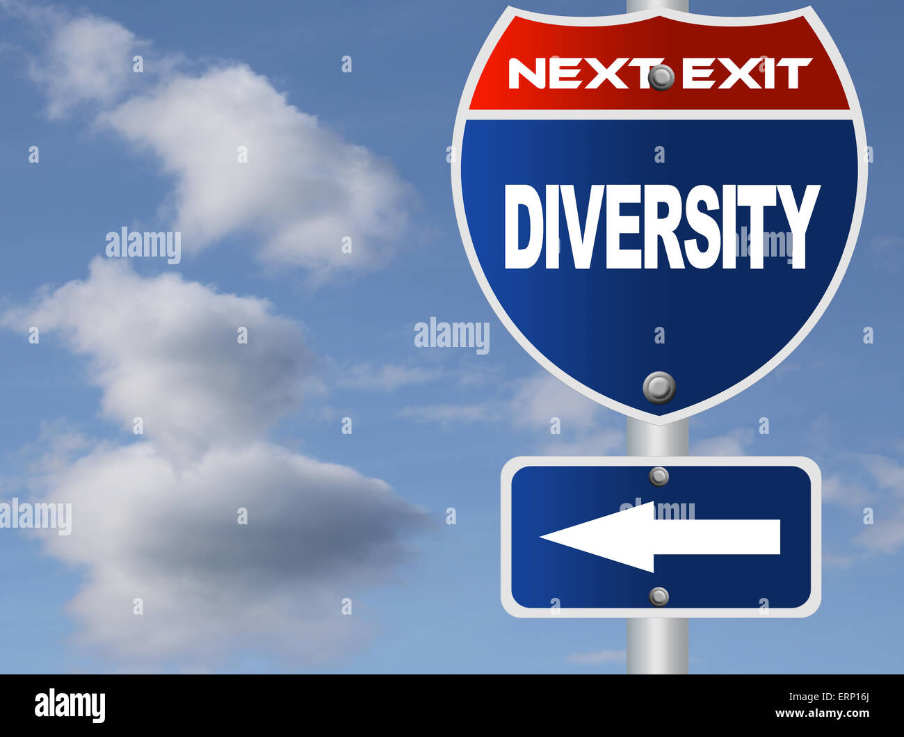Diversity road sign Stock Photo - Alamy