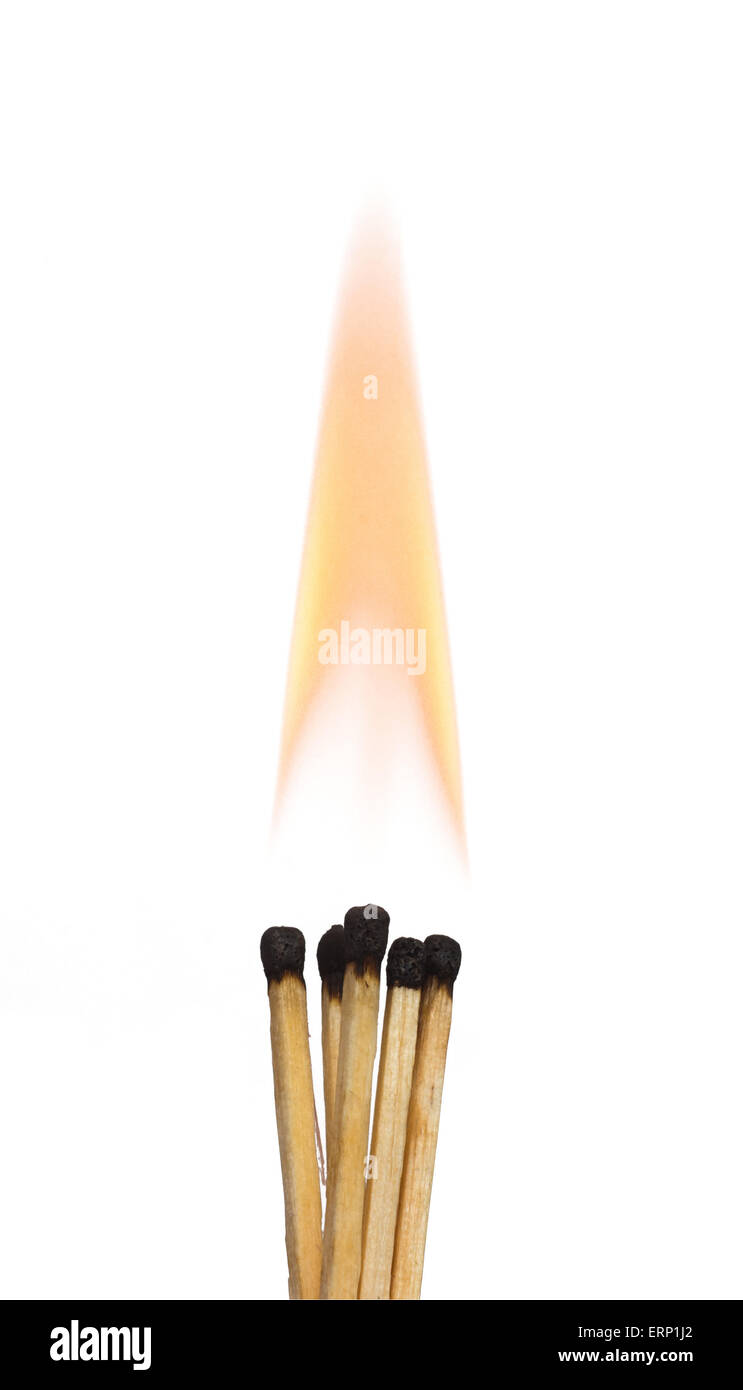 Burning matches isolated hi-res stock photography and images - Alamy