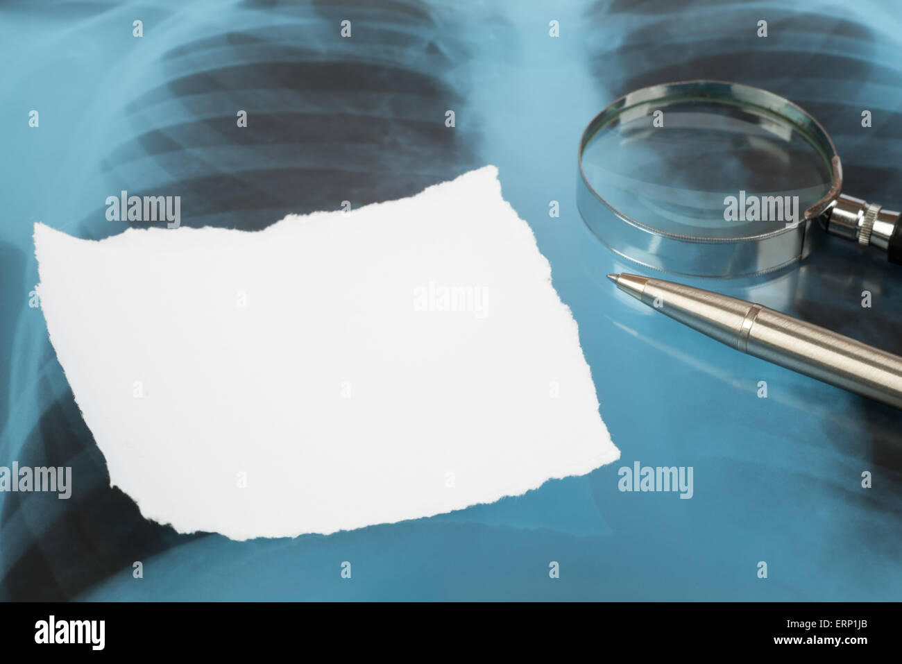 X-ray examination and paper Stock Photo - Alamy