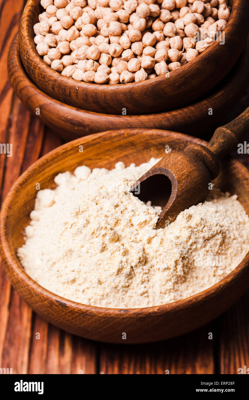 Chick Pea flour Stock Photo - Alamy