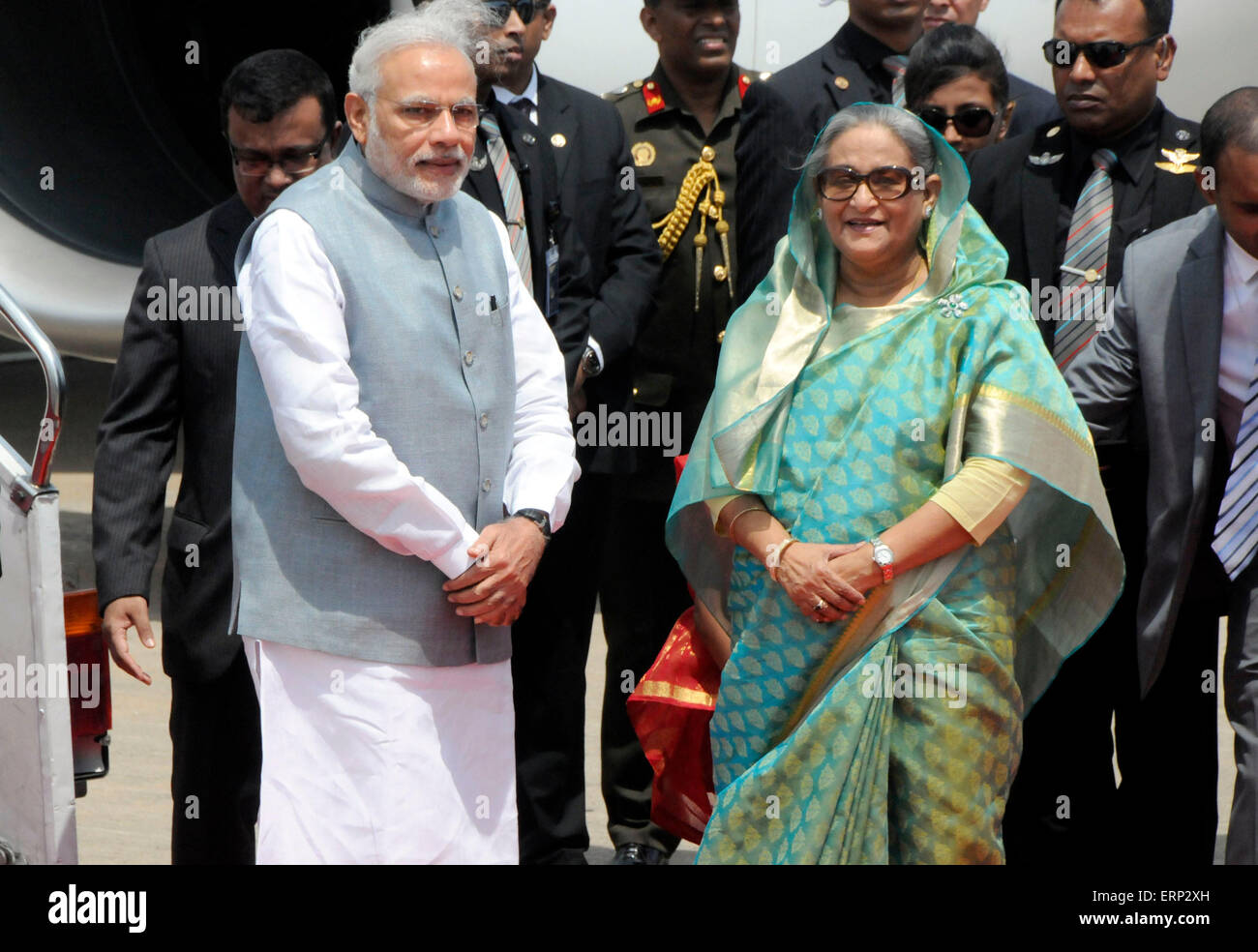 Sheikh hasina with modi hi-res stock photography and images - Alamy