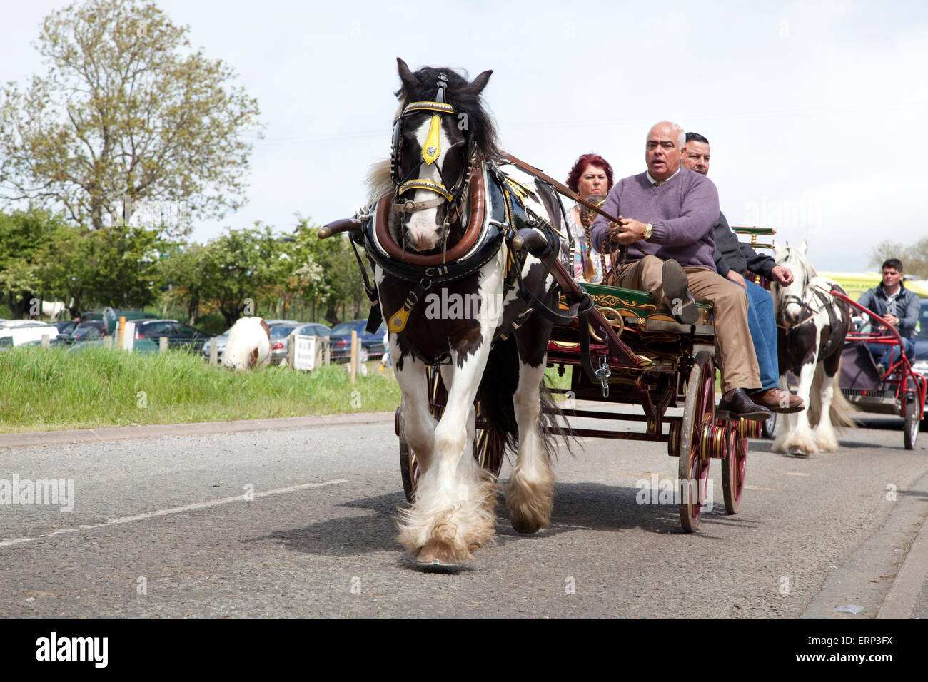 Appleby Horse Fair Cumbria UK Stock Photo - Alamy