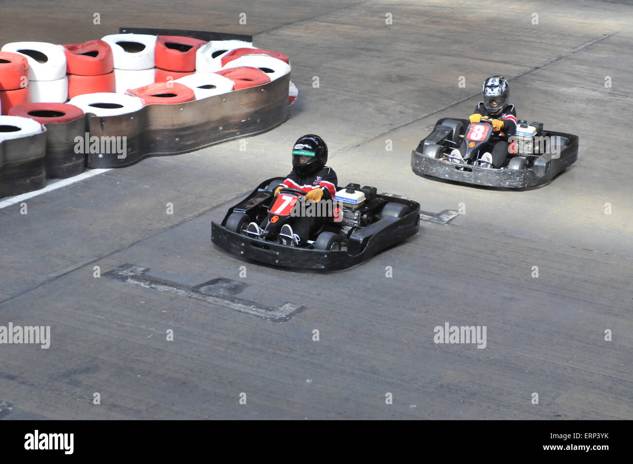 Go kart racing hi-res stock photography and images - Alamy