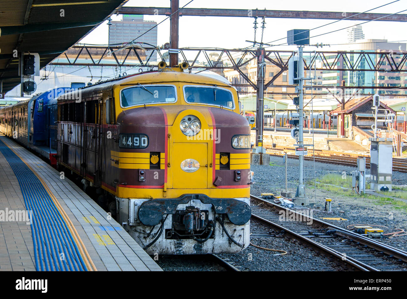 Sydney, AUSTRALIA - June 06, 2015: The Great Train Race from Central to ...