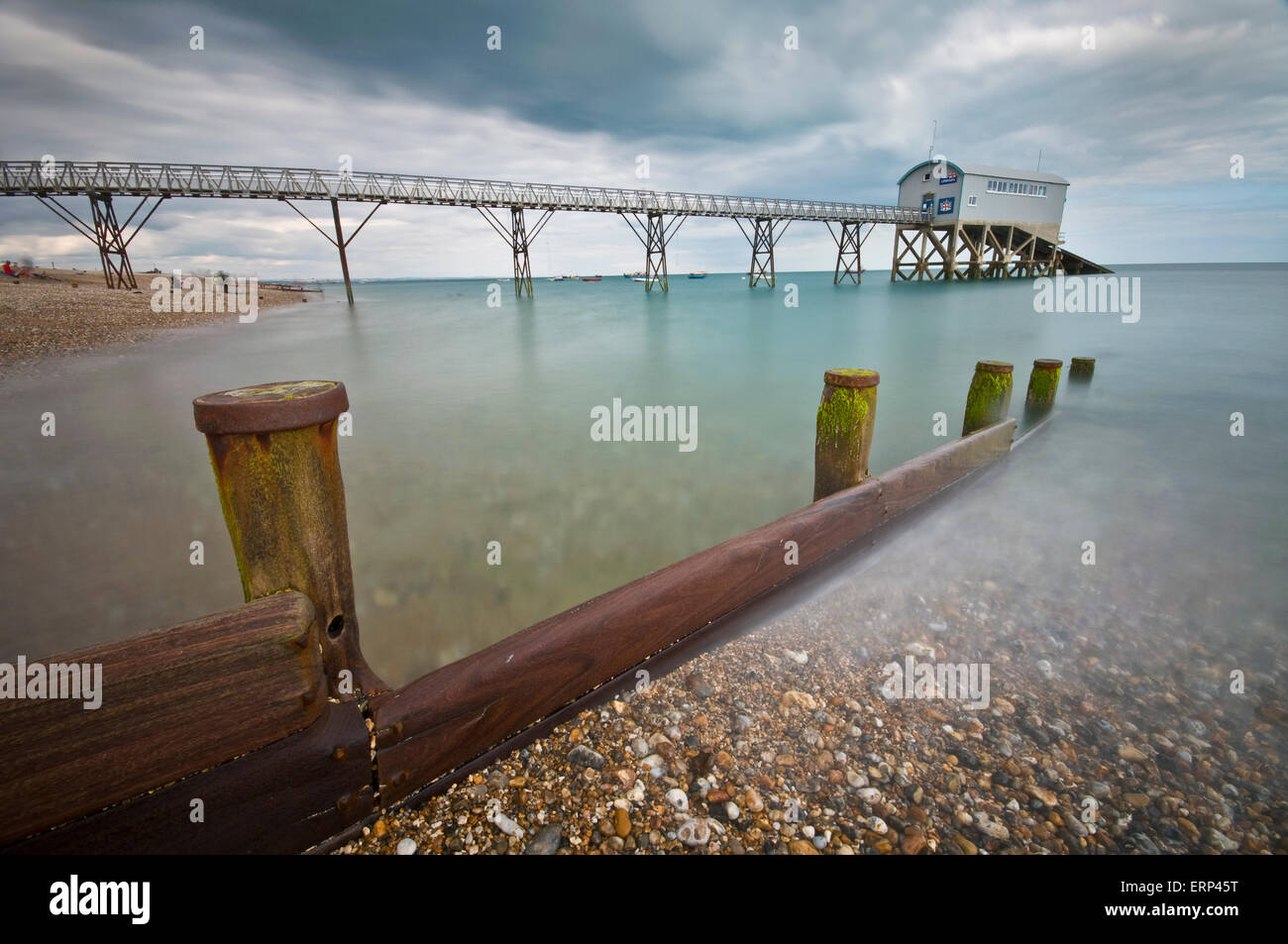 Selsey Beach Lifeboat Station west sussex Stock Photo - Alamy
