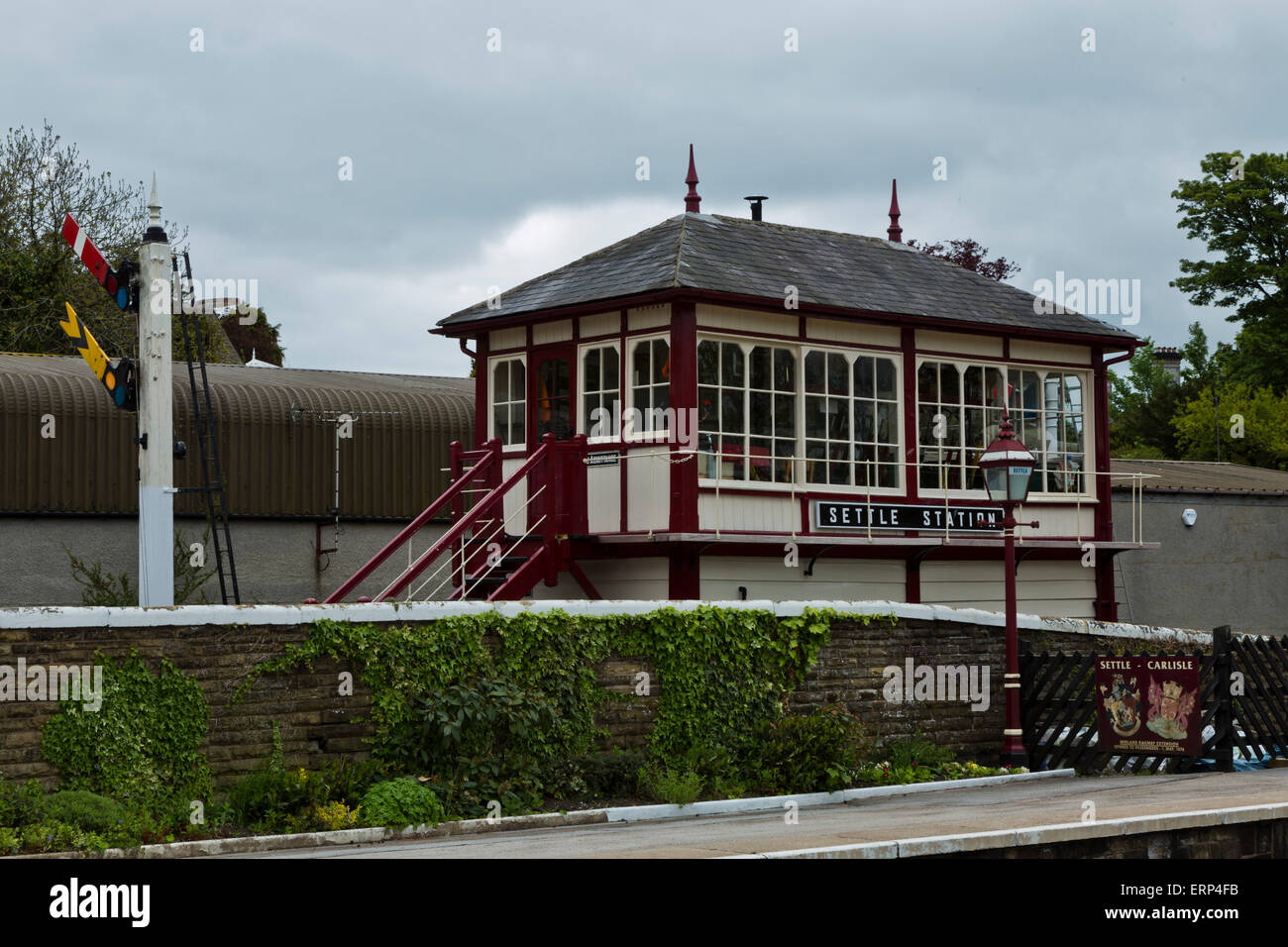 Restored signal box hi-res stock photography and images - Alamy
