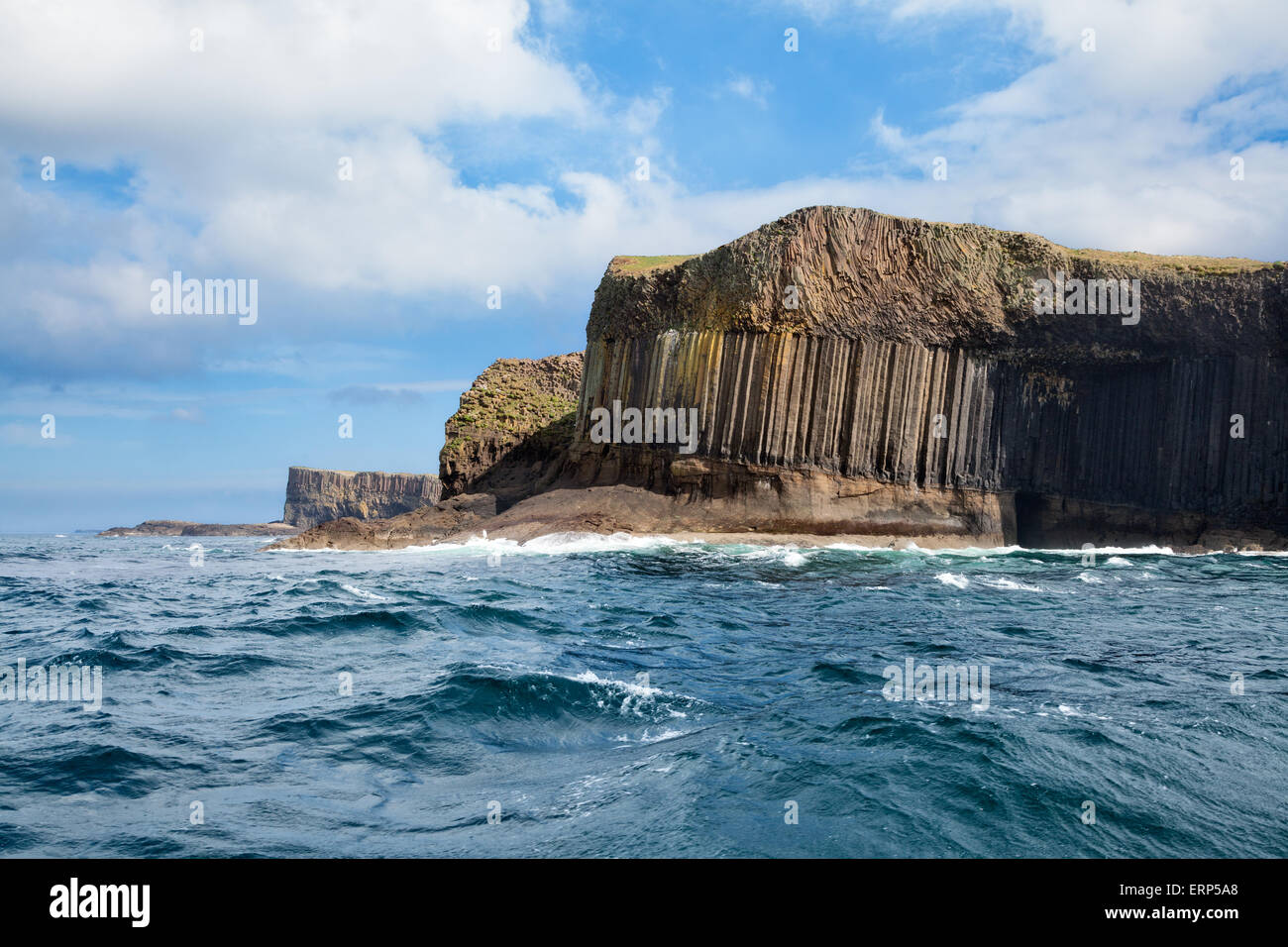 Isle of Staffa from the sea Stock Photo - Alamy