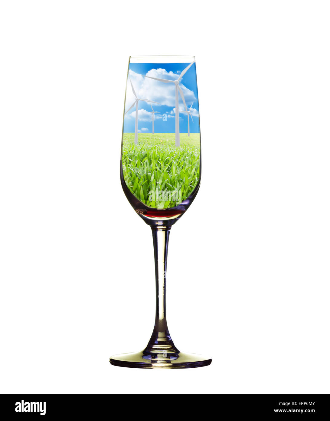 Wind turbines power in Cut Out Stock Images & Pictures - Alamy