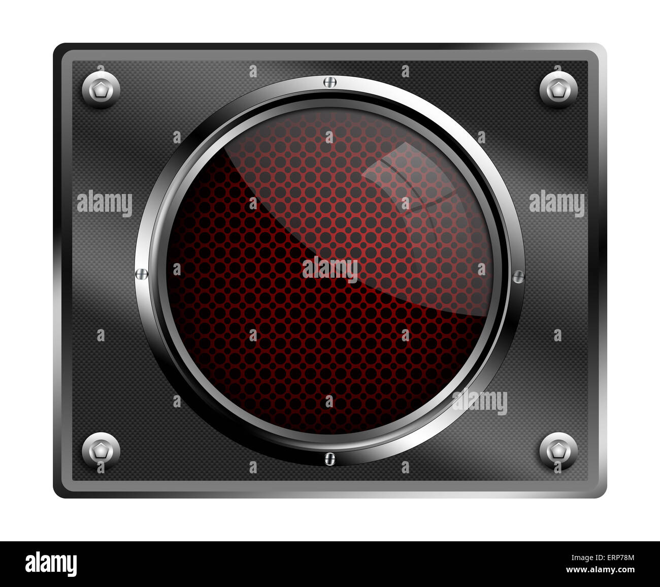 Blank button illustration Stock Photo - Alamy
