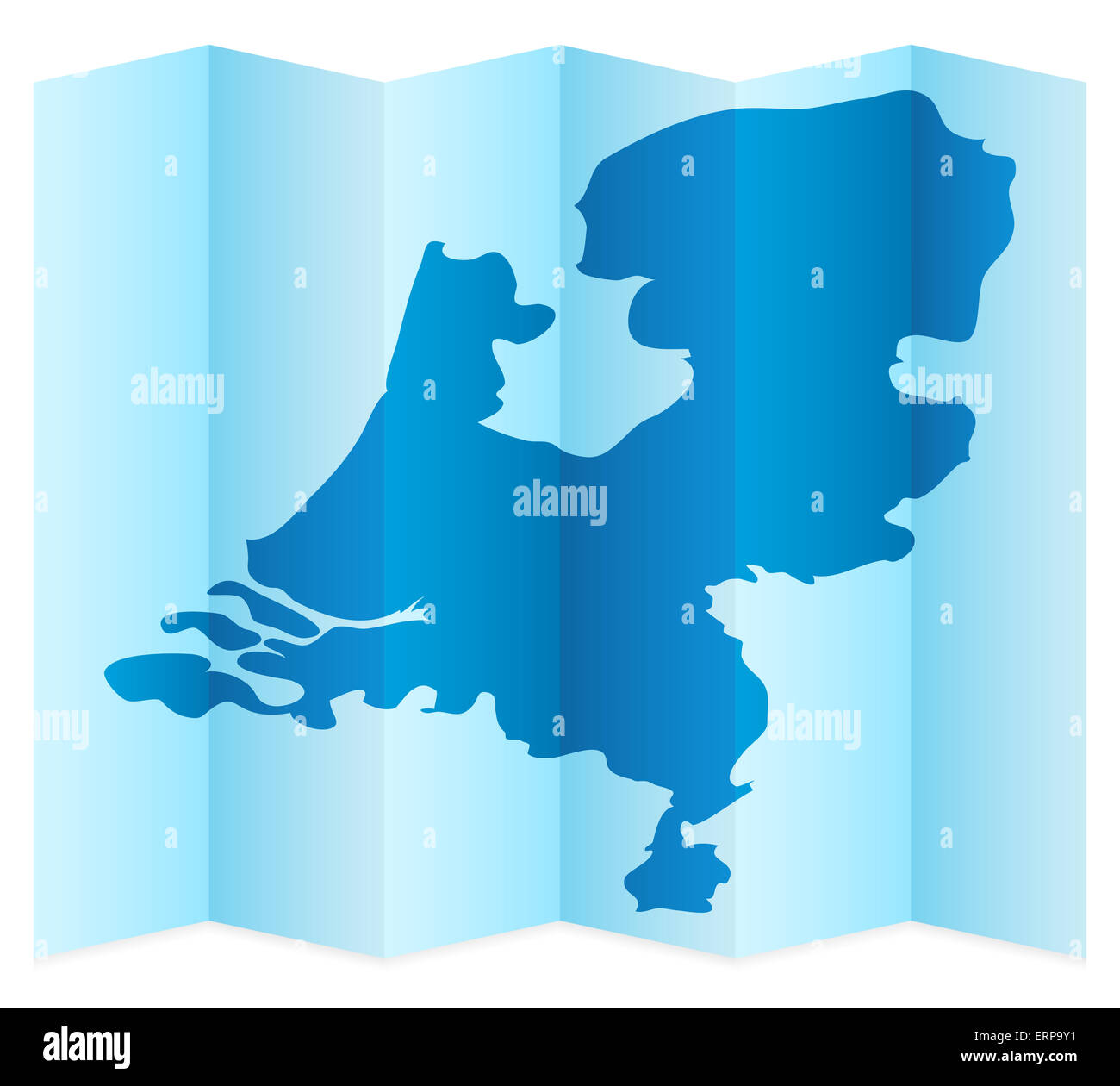 Netherlands map on a white background. Vector illustration Stock Photo ...