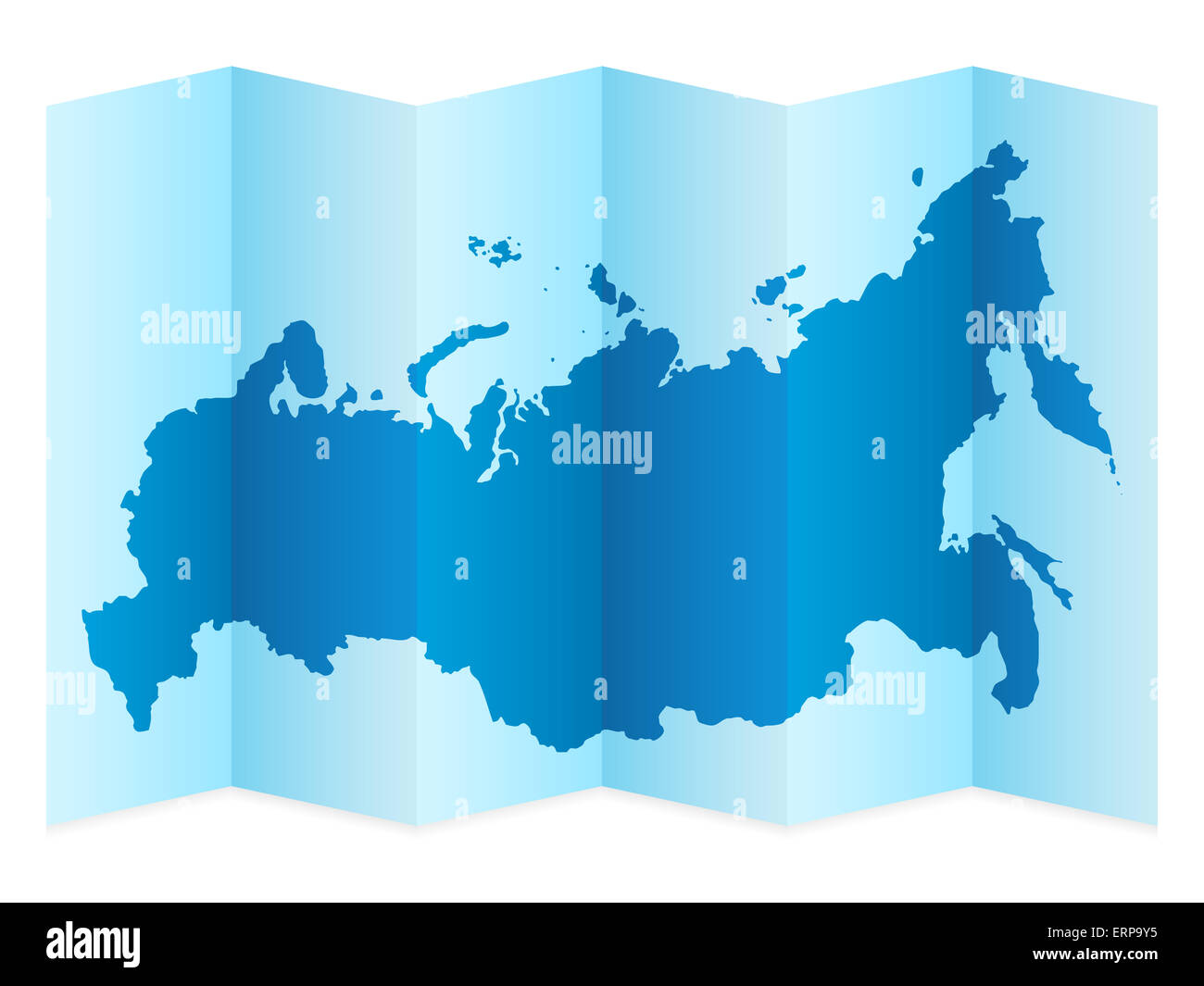 Russia map on a white background. Vector illustration Stock Photo - Alamy