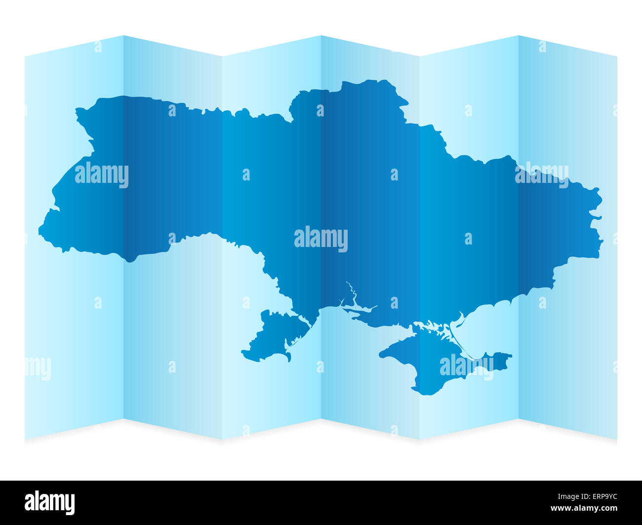 Ukraine map on a white background. Vector illustration Stock Photo - Alamy