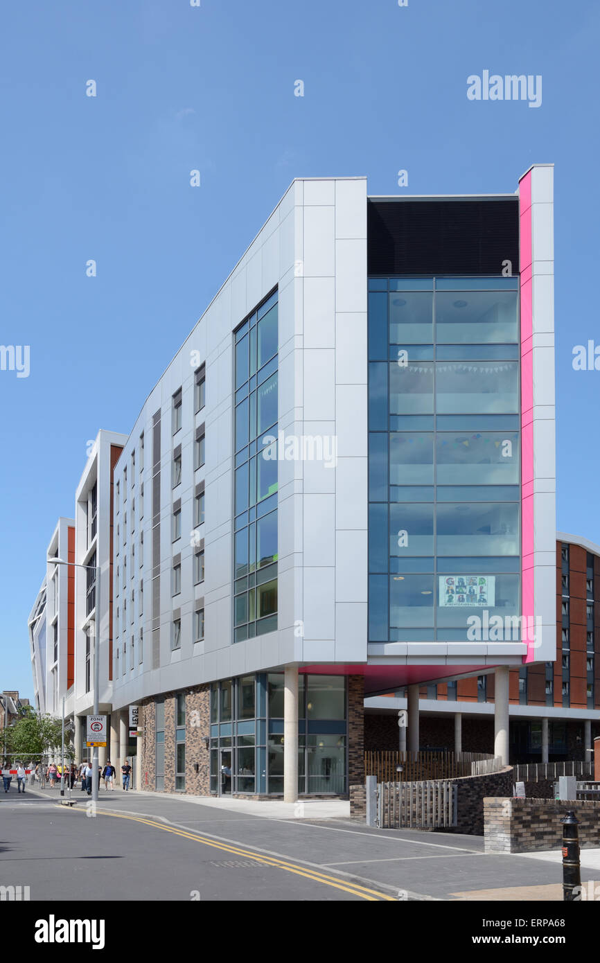 Nottingham Trent University, union, building. Nottingham, England Stock ...