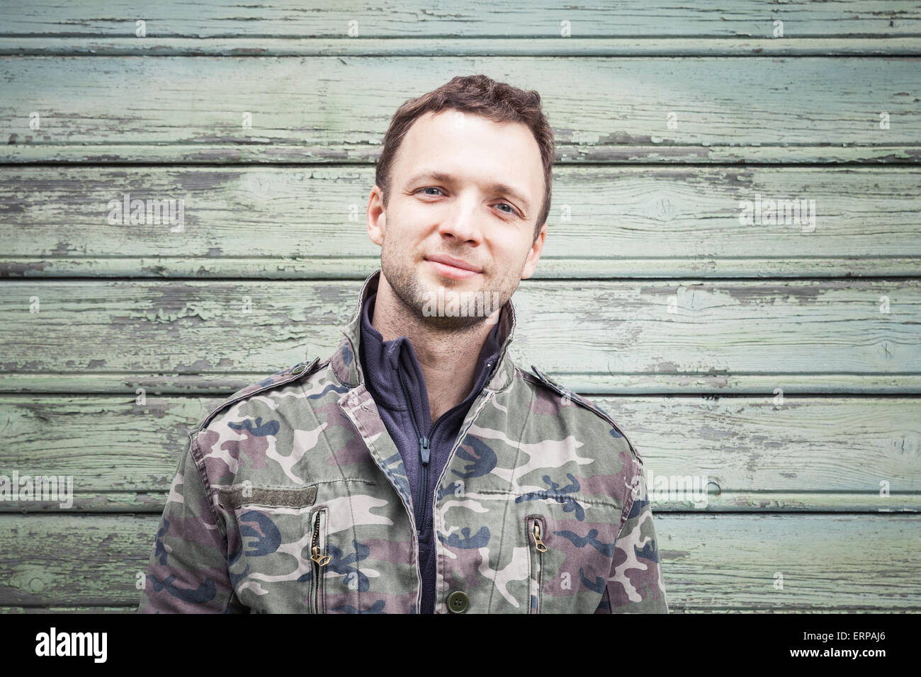 Smiling russian army soldier hi-res stock photography and images - Alamy