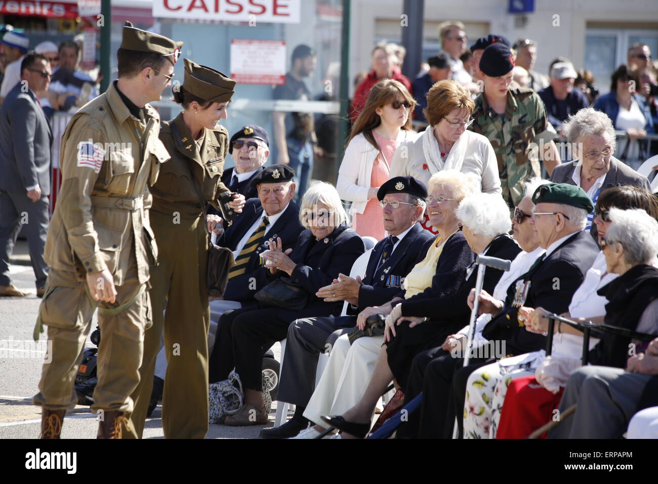 Normandy, France. 06th June, 2015. D-Day 71st Anniversary, Normandy ...
