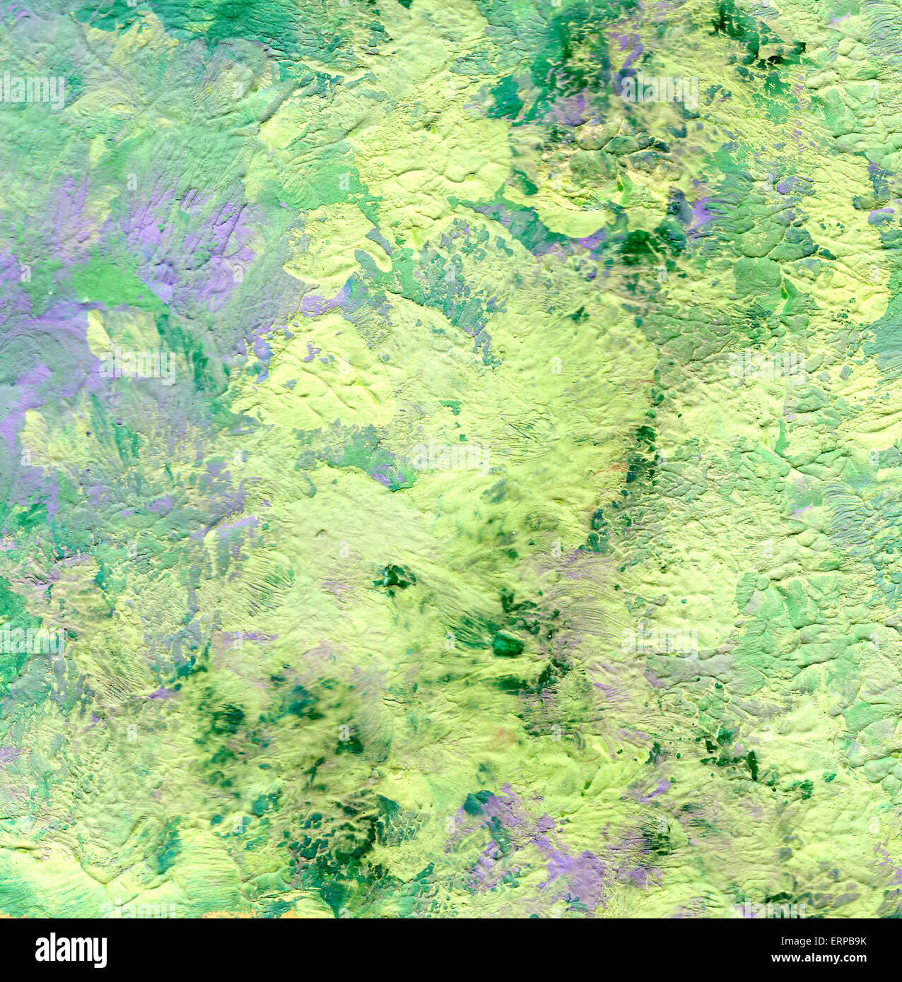 Paint layer on paper. Fragment of painting Stock Photo - Alamy