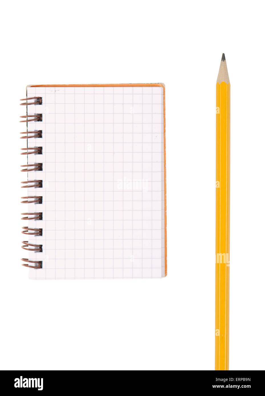 Notebook paper sheet lines education Cut Out Stock Images & Pictures ...
