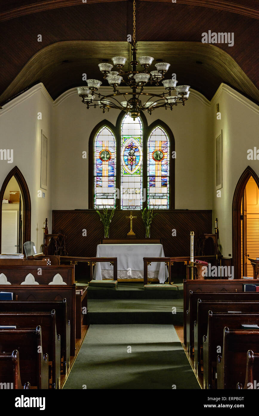 Interior 1890s church us hi-res stock photography and images - Alamy