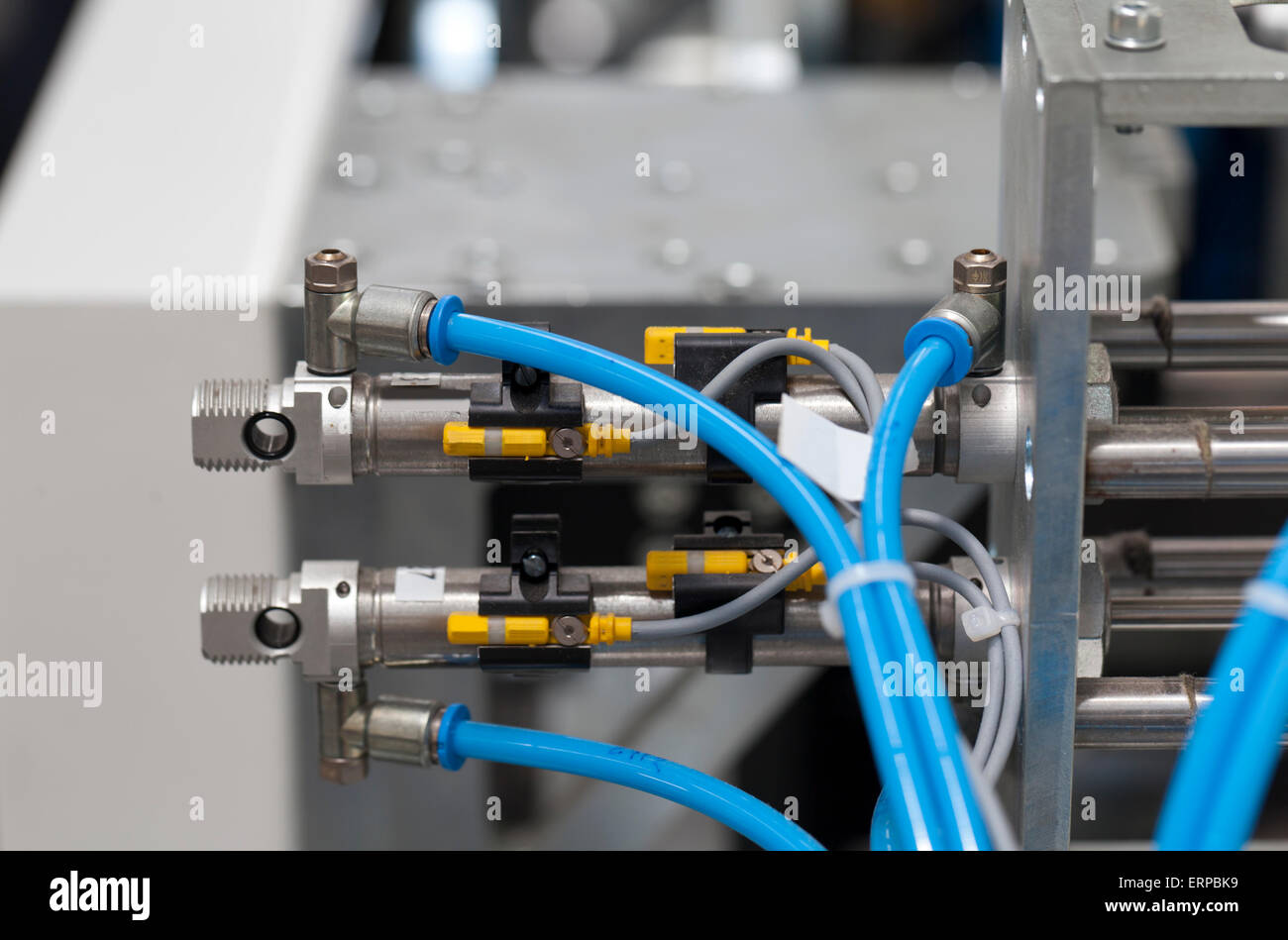 Hydraulic machine components hi-res stock photography and images - Alamy