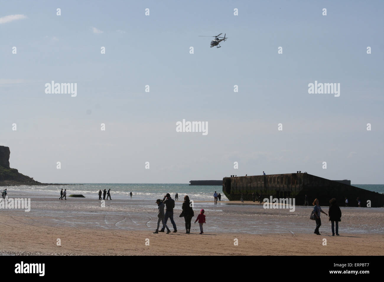 Arromanches 1945 hi-res stock photography and images - Alamy