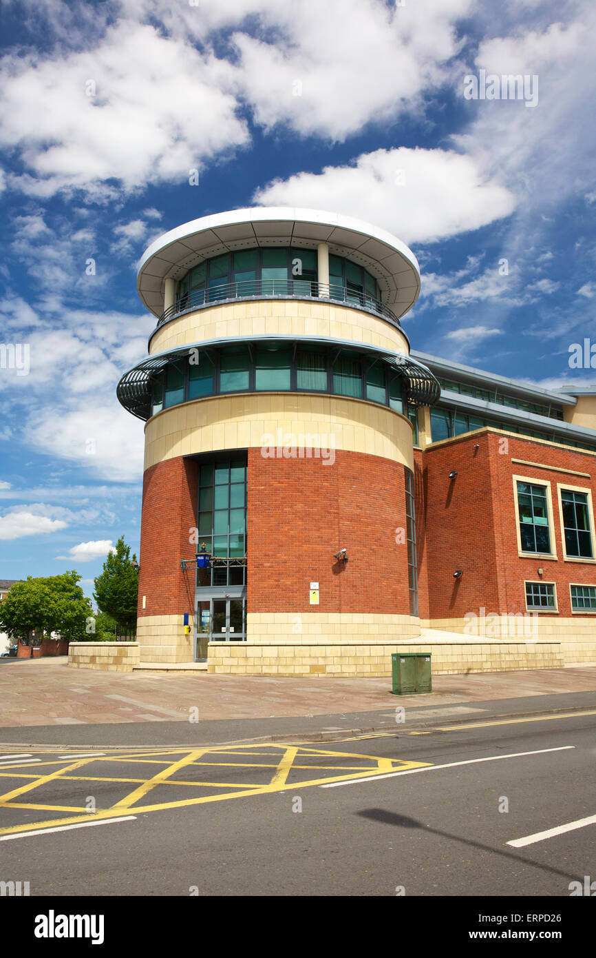 Worcester Police Station Castle St Worcester Worcestershire England UK ...