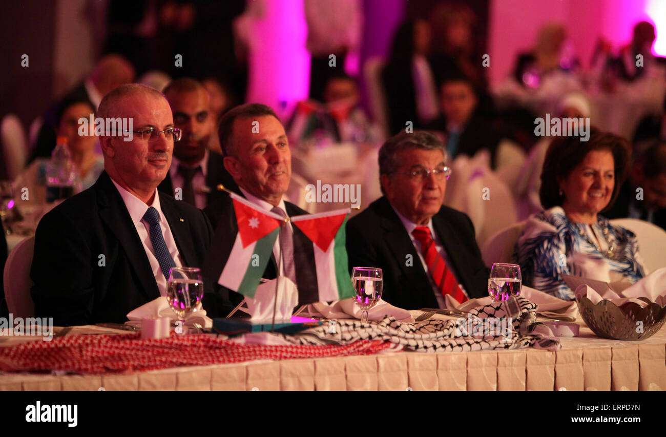 Amman, Amman, Jordan. 6th June, 2015. Palestinian Prime Minister Rami ...