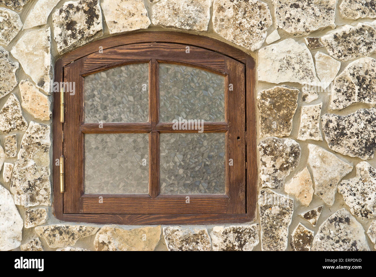 Facade of modern building with small window Stock Photo - Alamy