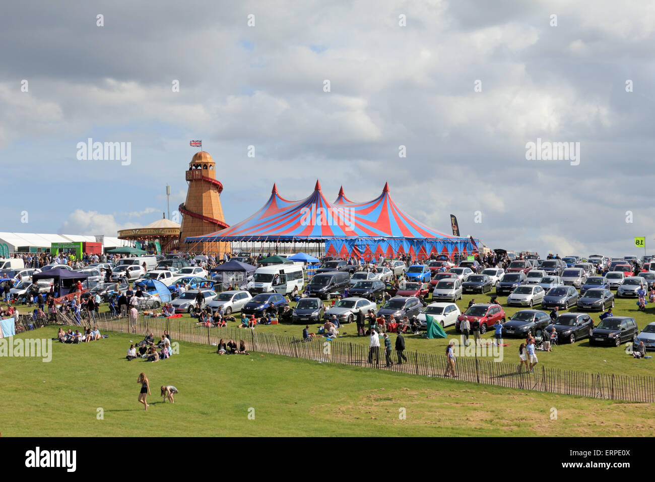 Derby day epsom downs surrey hi-res stock photography and images - Alamy