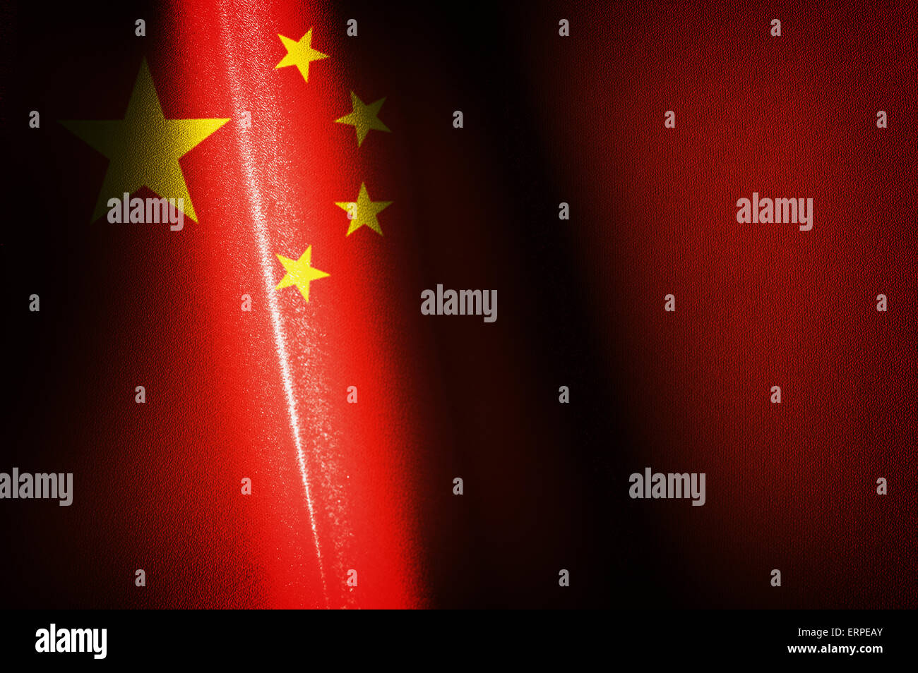 Wavy flag china on hi-res stock photography and images - Alamy