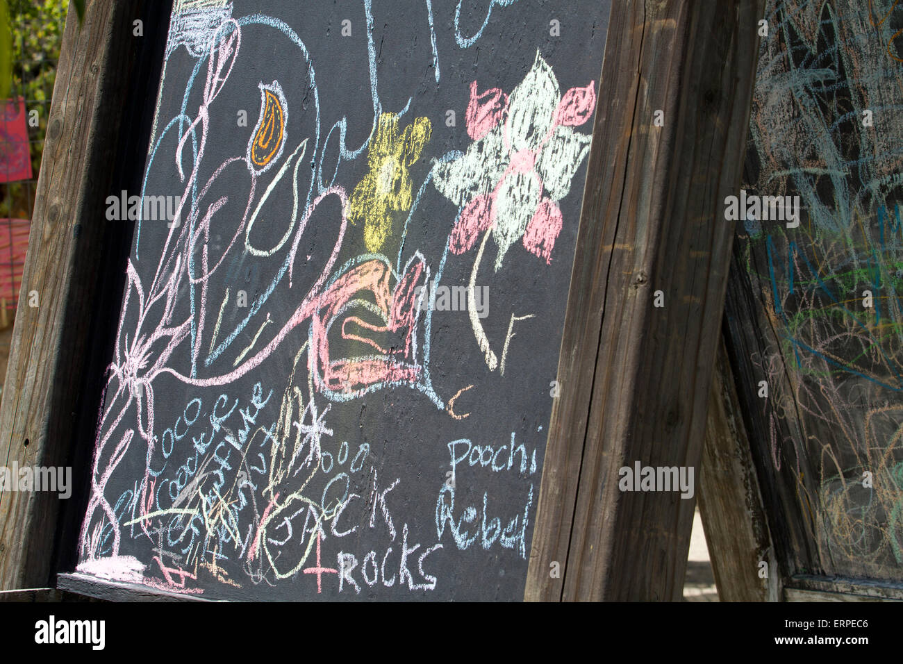 Kids chalkboard hi-res stock photography and images - Alamy