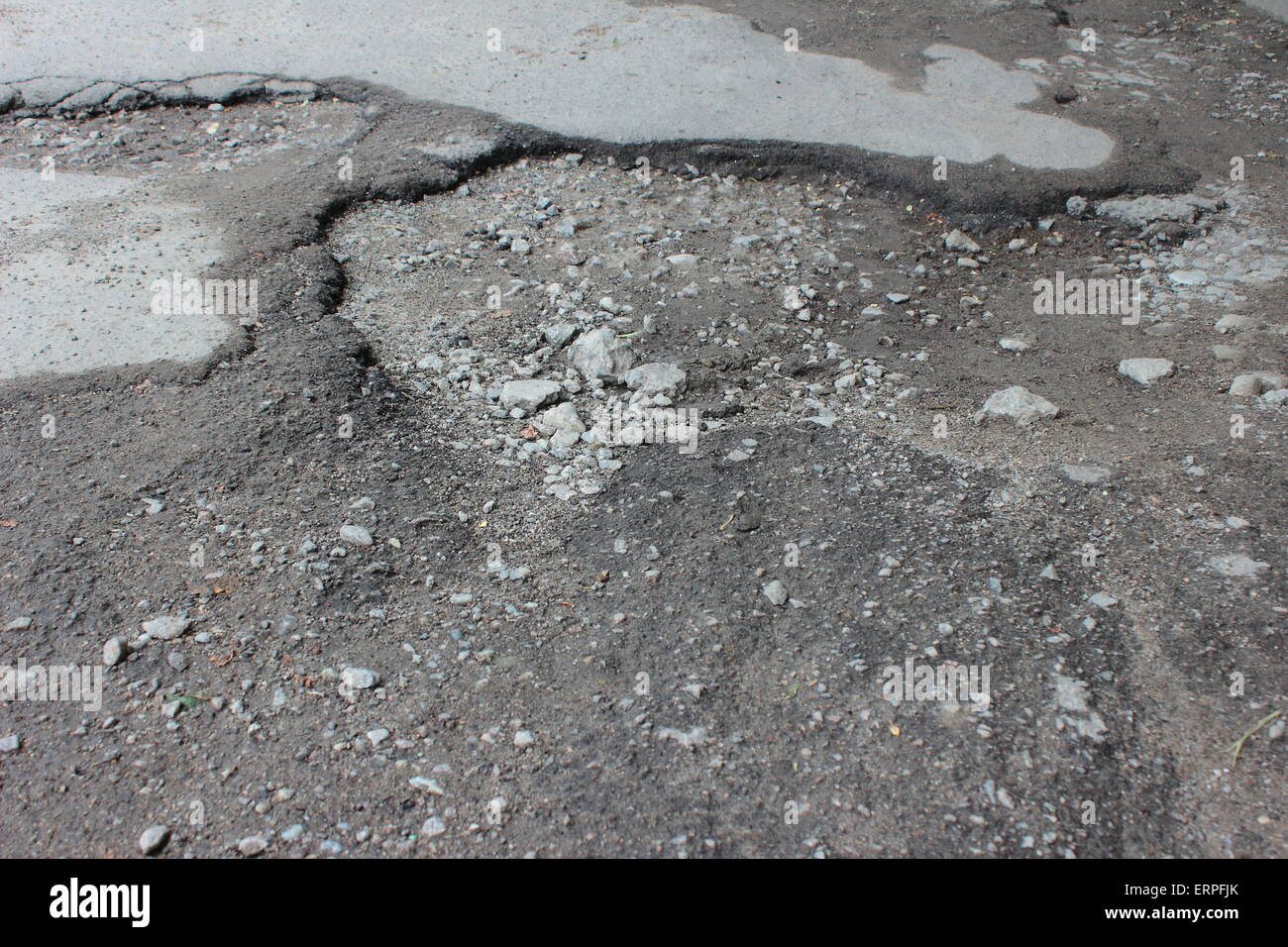 Very old asphalt road hi-res stock photography and images - Alamy