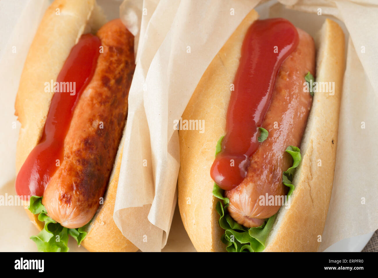 Hotdog rustic hi-res stock photography and images - Alamy