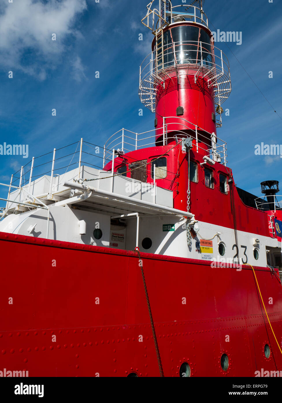 The Planet lightship, Liverpool Stock Photo - Alamy